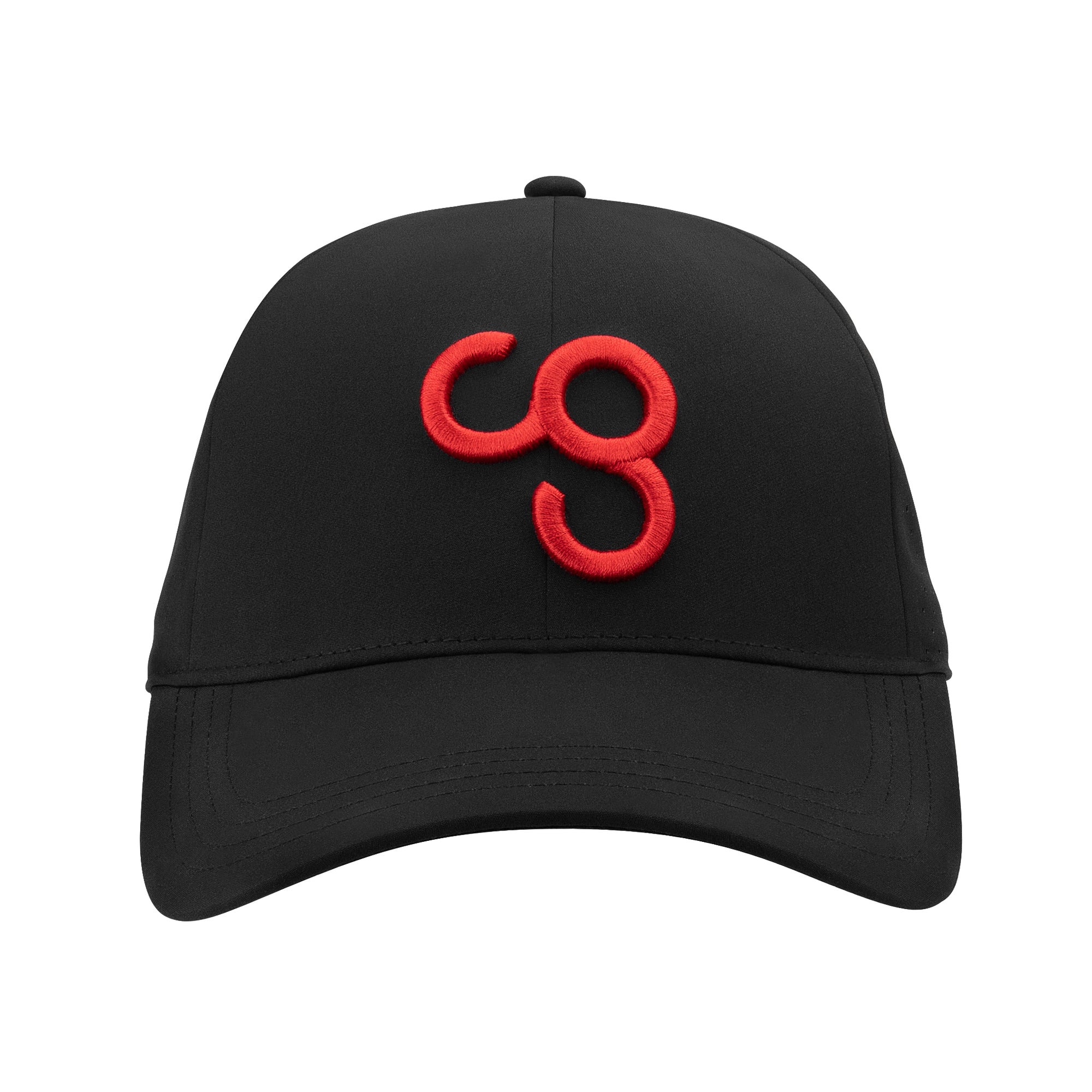 CG Performance Hat -Black/Red - Camp Gladiator Gear Store
